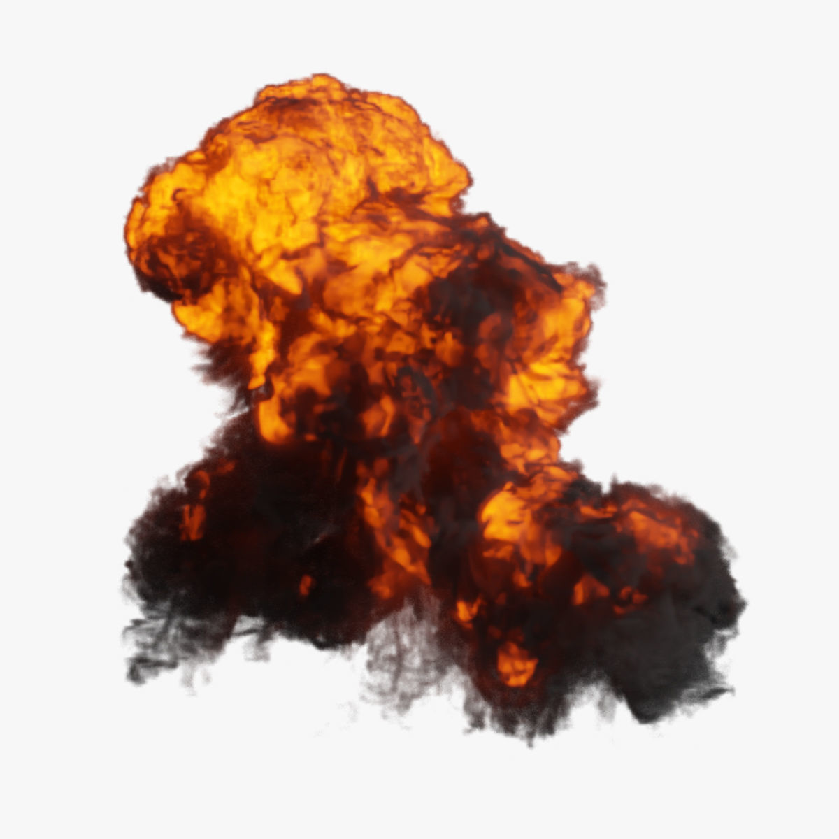Explosion Bomb Animation 3D model animated | CGTrader