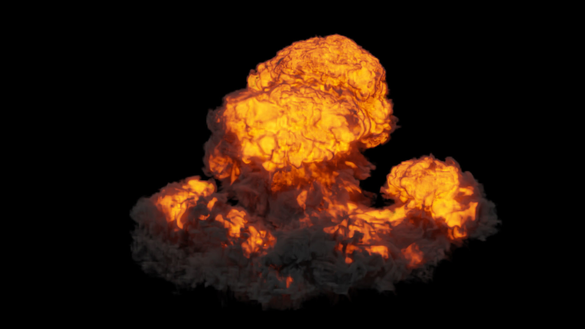 Explosion Bomb Animation 3D model animated | CGTrader