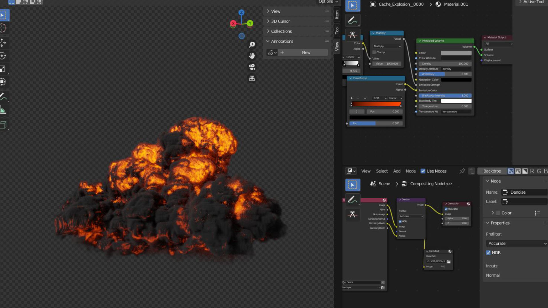 Explosion Bomb Animation 3D model animated | CGTrader