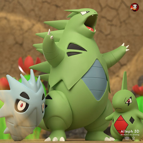 Pokemon Larvitar Evolution