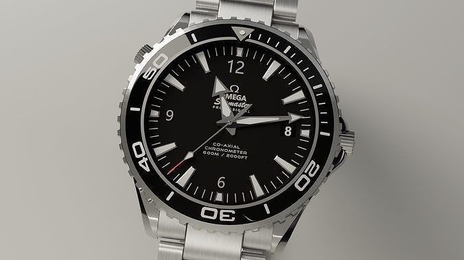 3D model Omega Seamaster Planet Ocean VR / AR / low-poly | CGTrader