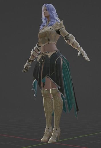 Nova Woman Character 3D model | CGTrader