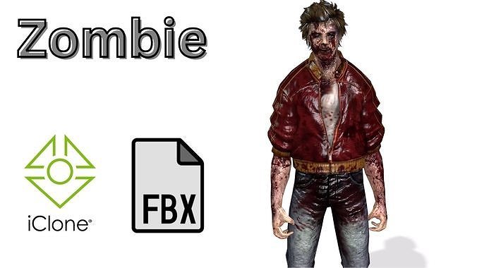 Zombie 3D Model Character 3D model | CGTrader