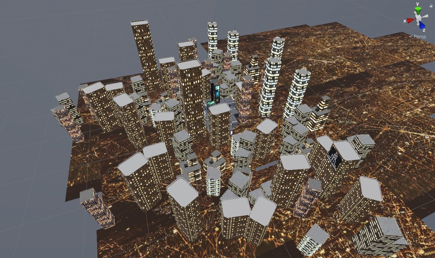 World for VRC City 3D model | CGTrader