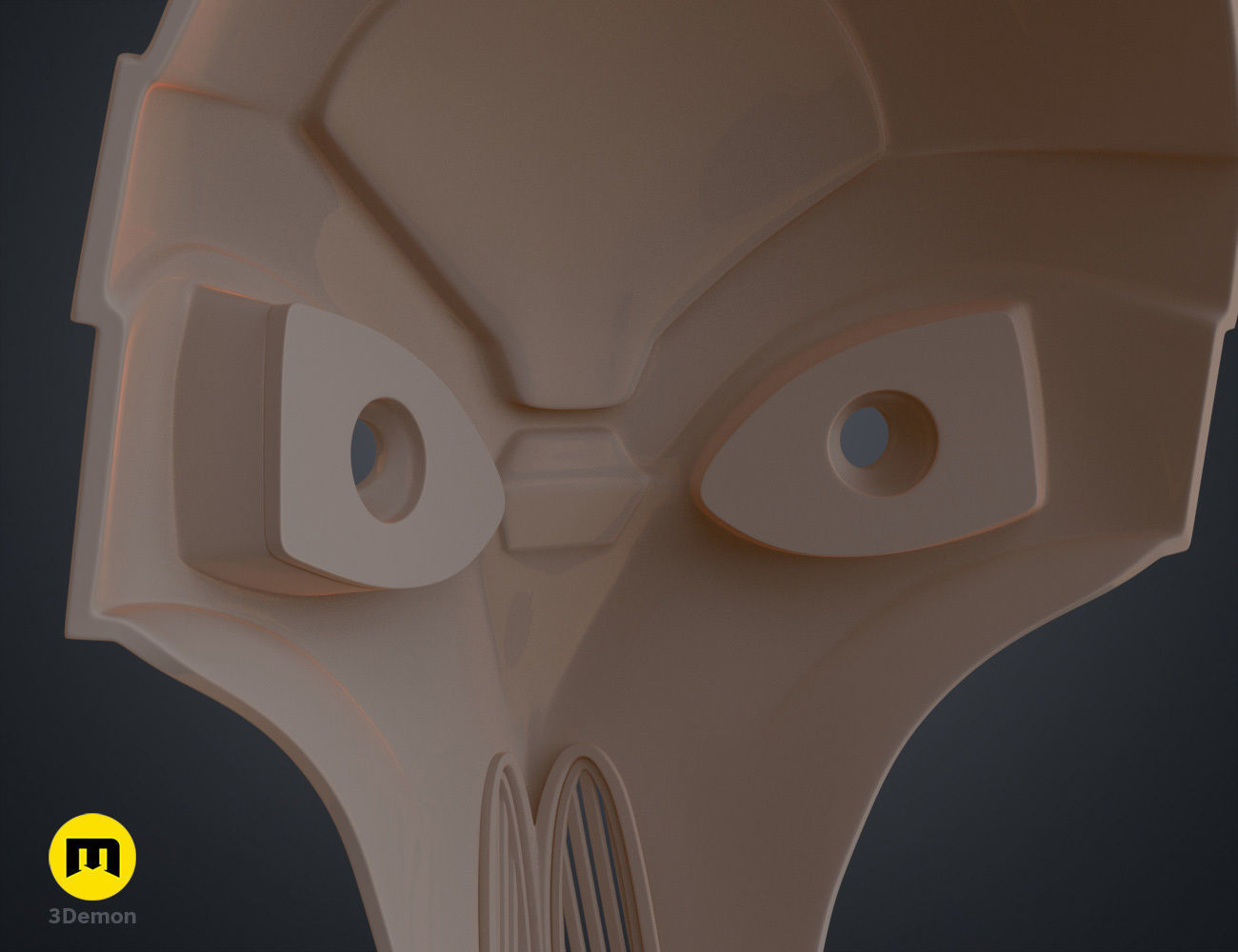 Sith Inquisitor Mask - Tales of the Jedi 3D model 3D printable | CGTrader
