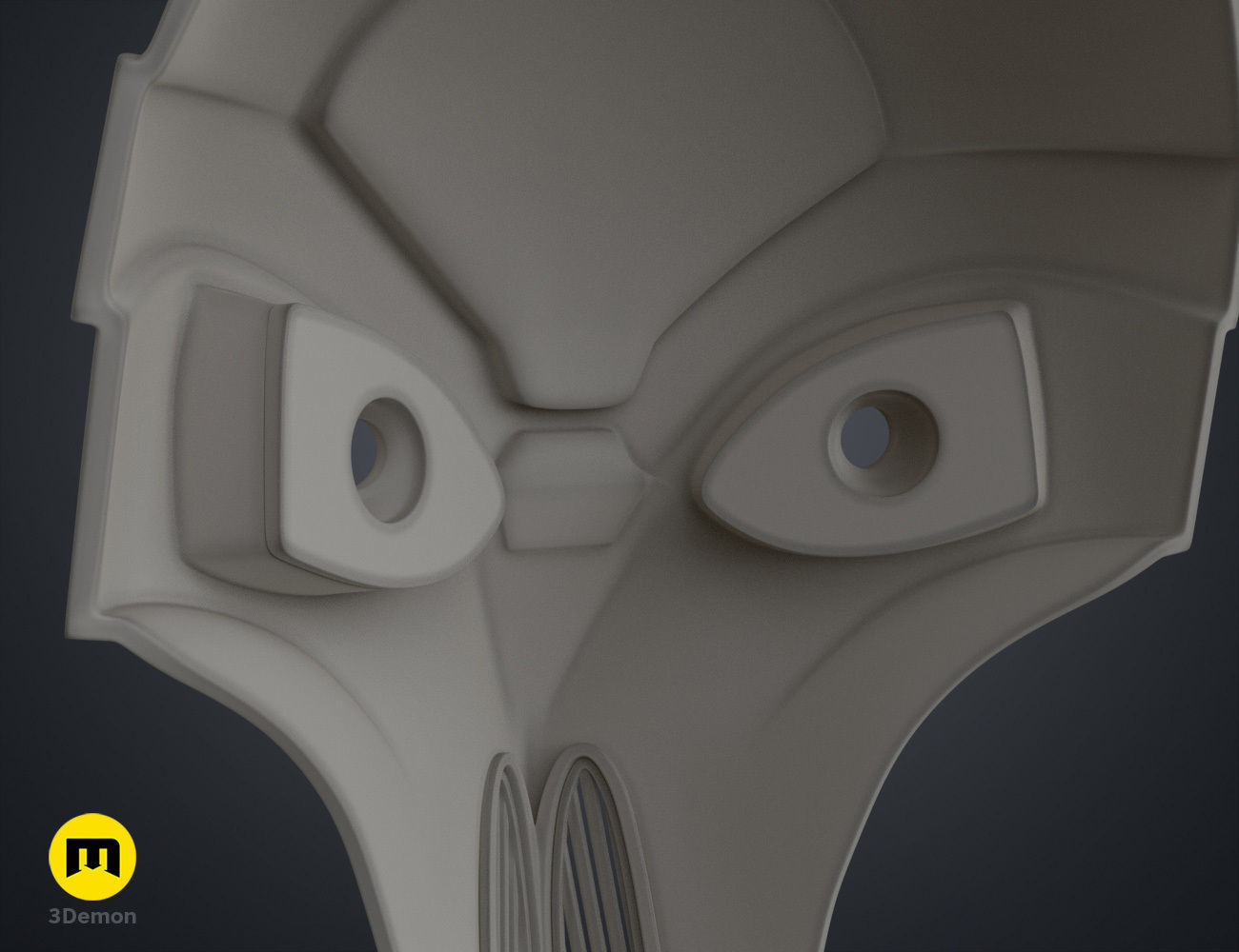 Sith Inquisitor Mask - Tales of the Jedi 3D model 3D printable | CGTrader