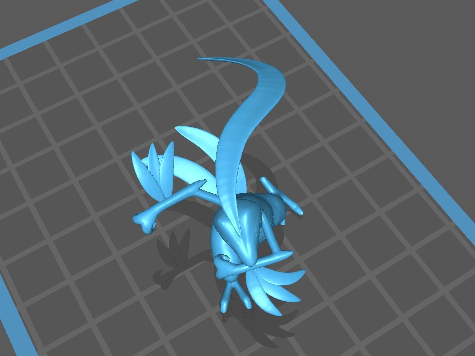Grovyle pokemon 3D print model 3D model 3D printable | CGTrader