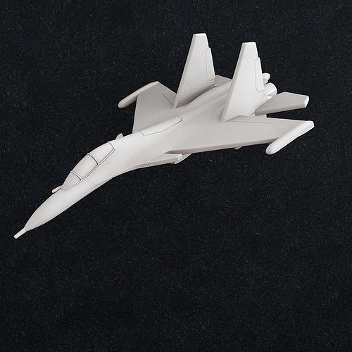 Fighter aircraft 3D model 3D printable | CGTrader