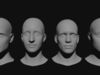 Basic face shapes with the correct topology 3D model | CGTrader