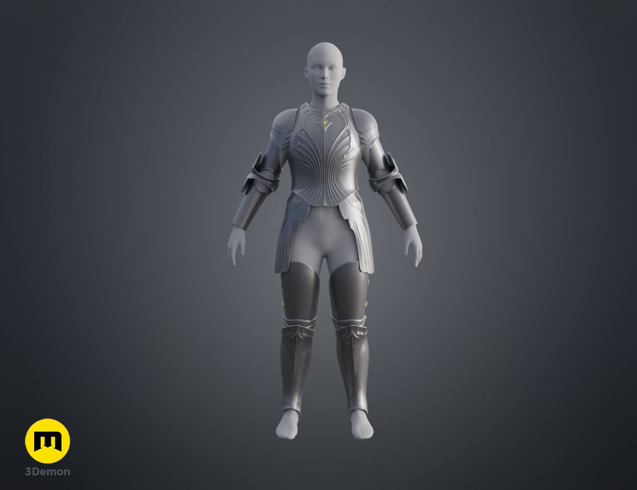 Galadriel armor - Rings of Power 3D model 3D printable | CGTrader