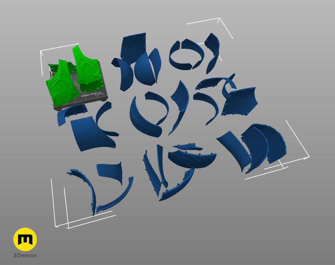 Galadriel armor - Rings of Power 3D model 3D printable | CGTrader