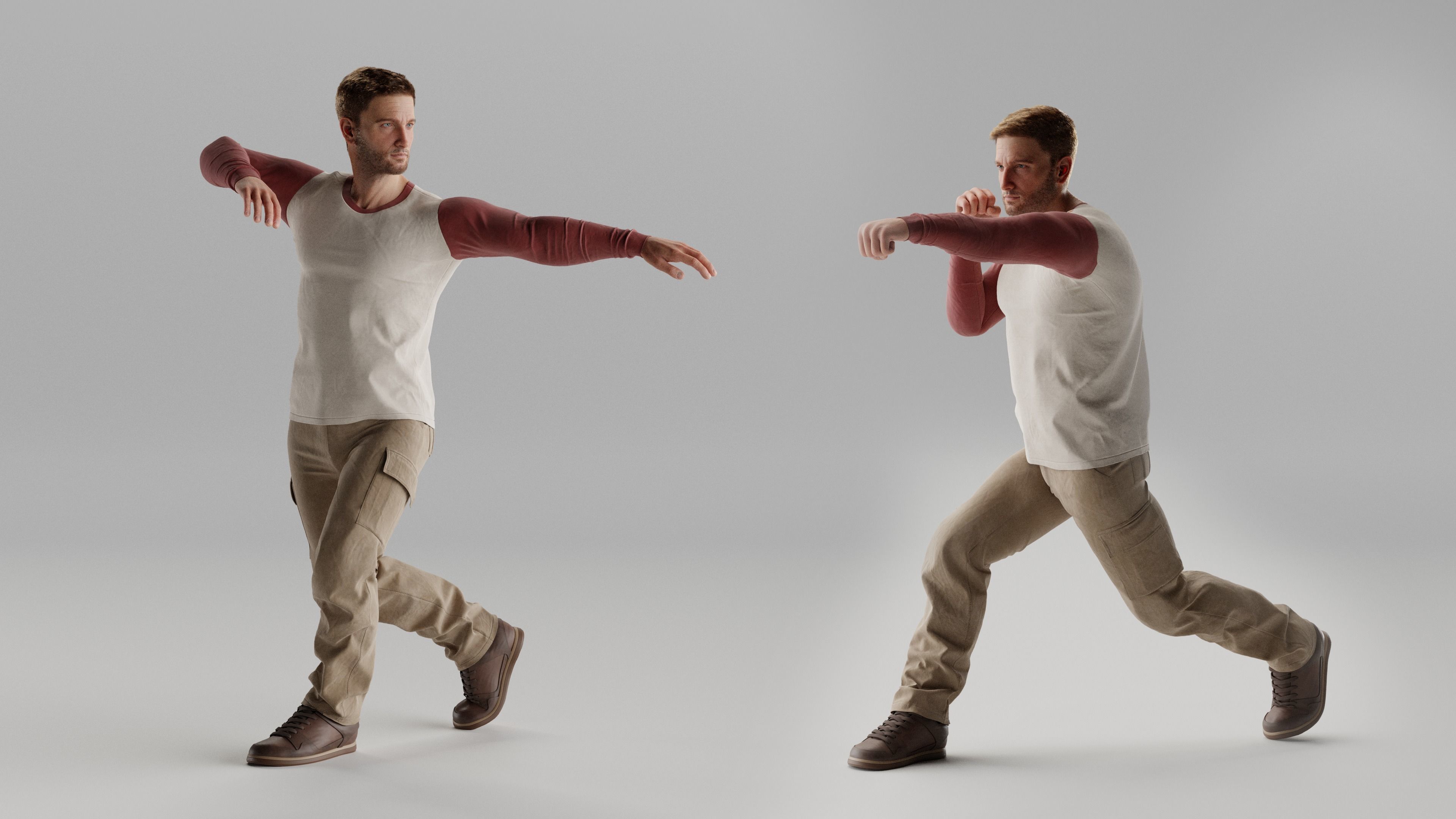 Character Michel 3D model rigged | CGTrader