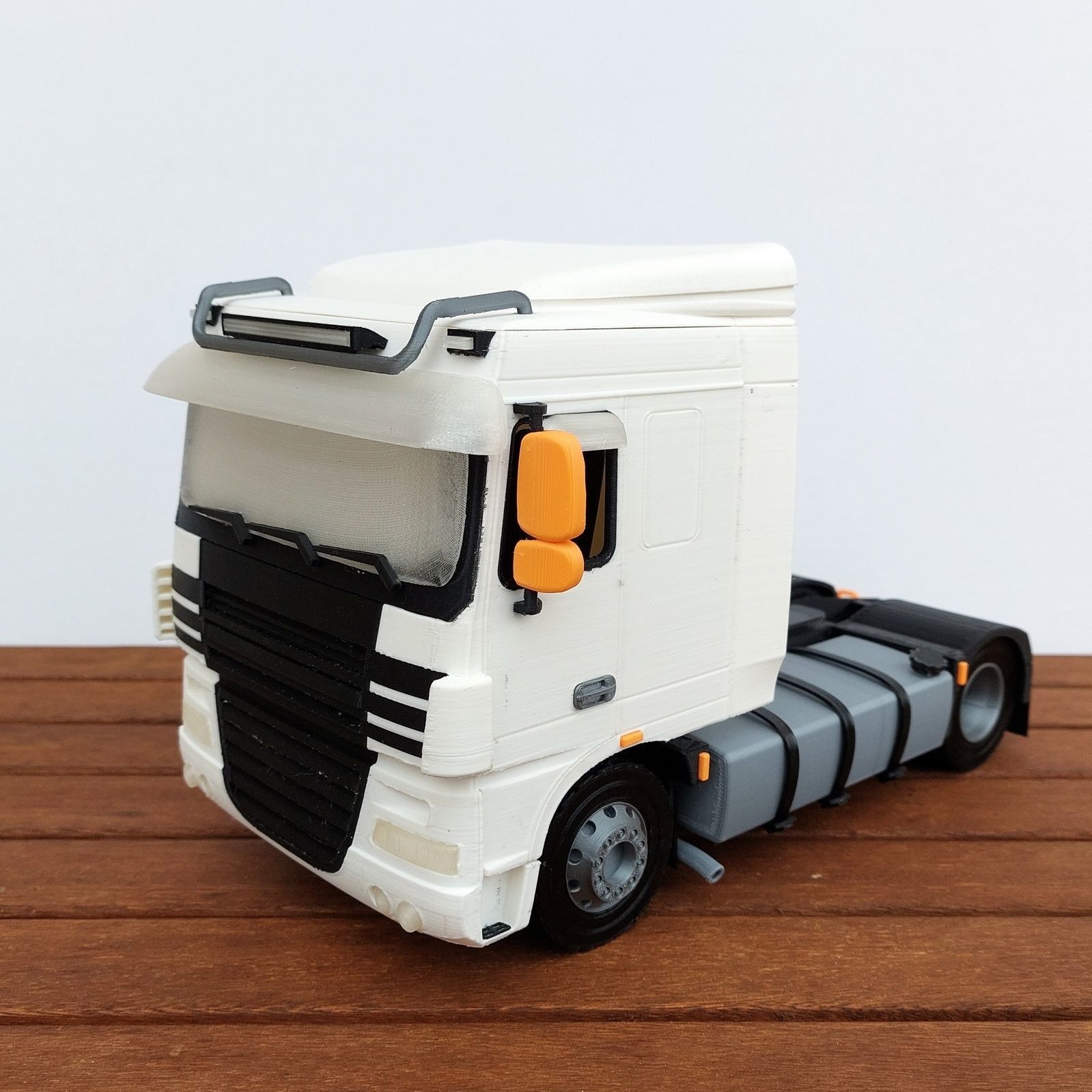 DAF XF 105 410 truck tractor miniature 3D model 3D printable | CGTrader