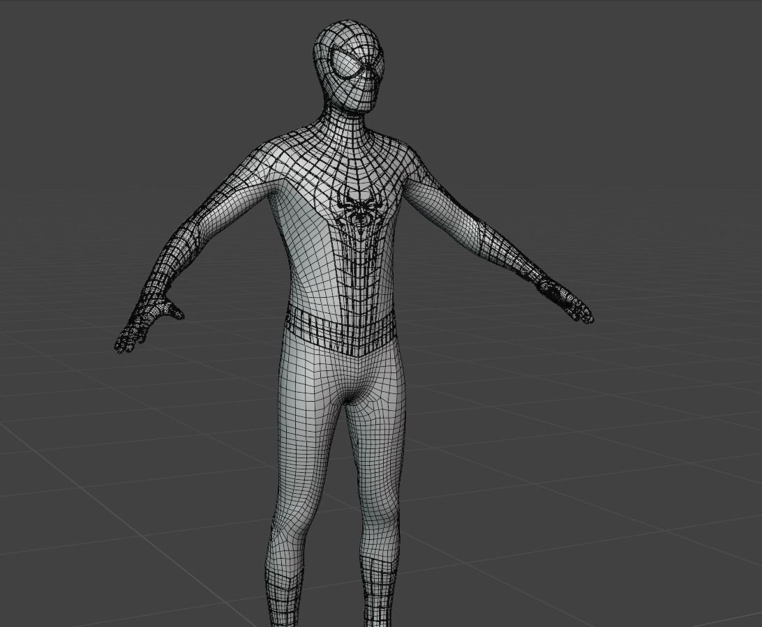 The Amazing Spider-man 2 REVAMP 3D MODEL 3D model rigged | CGTrader