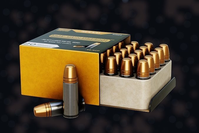 45 Bullets Box