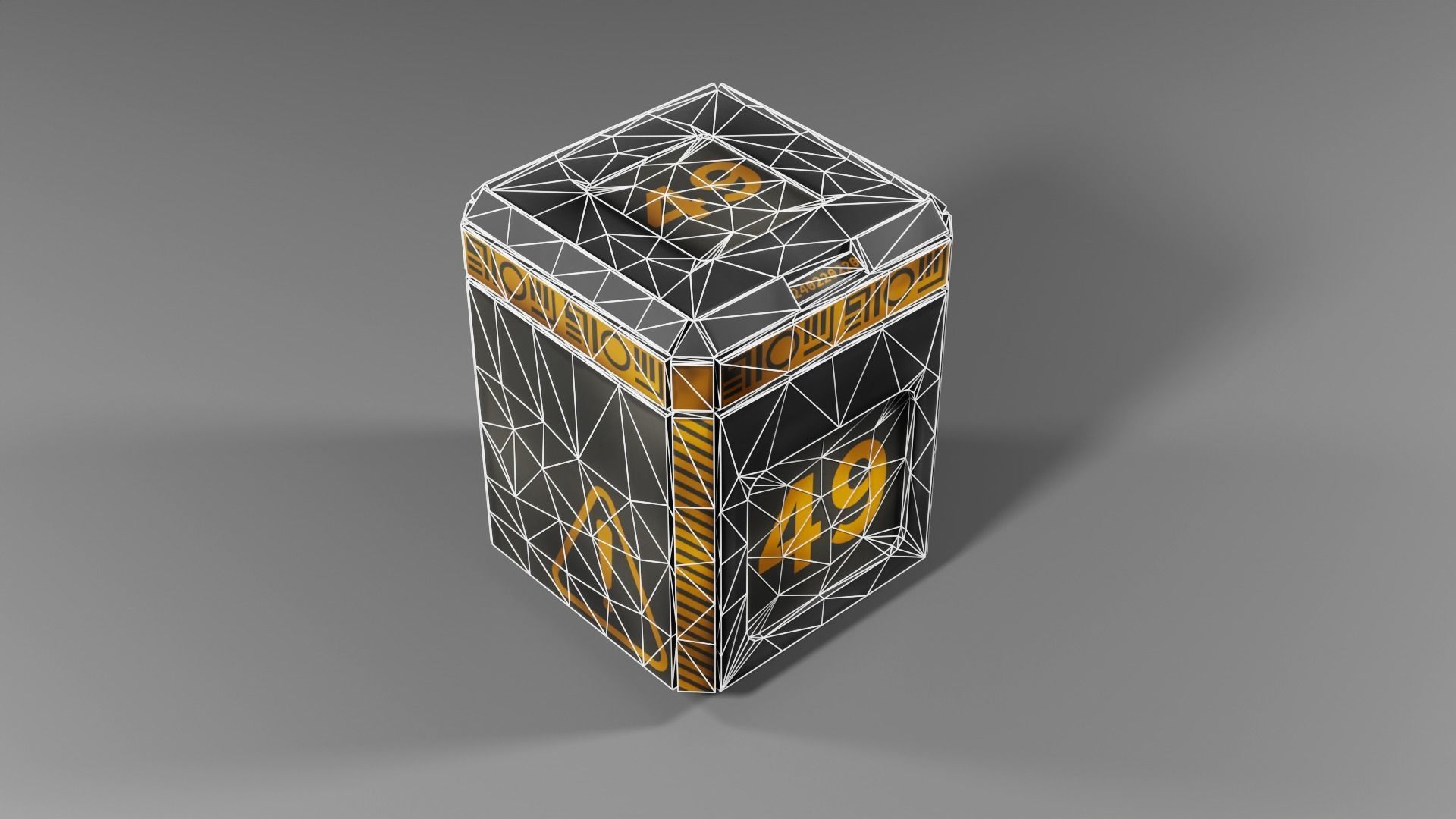 3D model Sci-Fi cases set VR / AR / low-poly | CGTrader