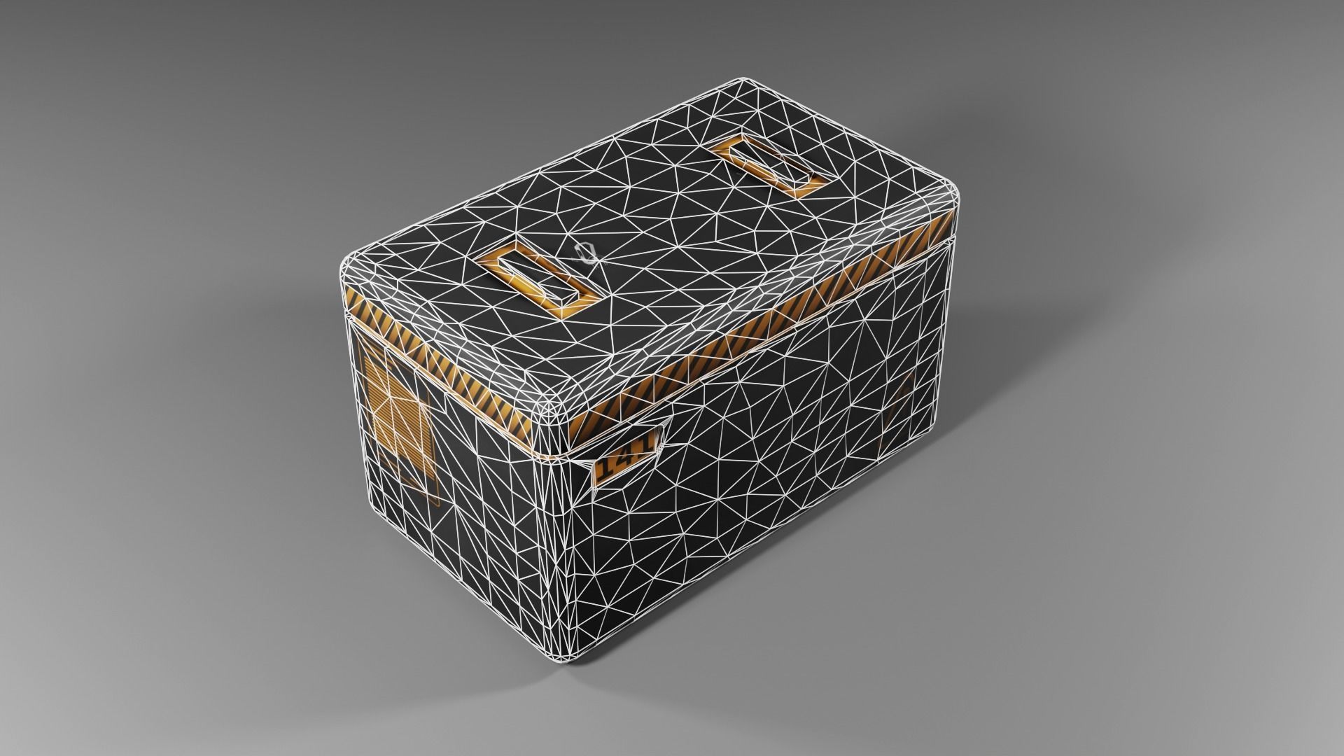 3D model Sci-Fi cases set VR / AR / low-poly | CGTrader