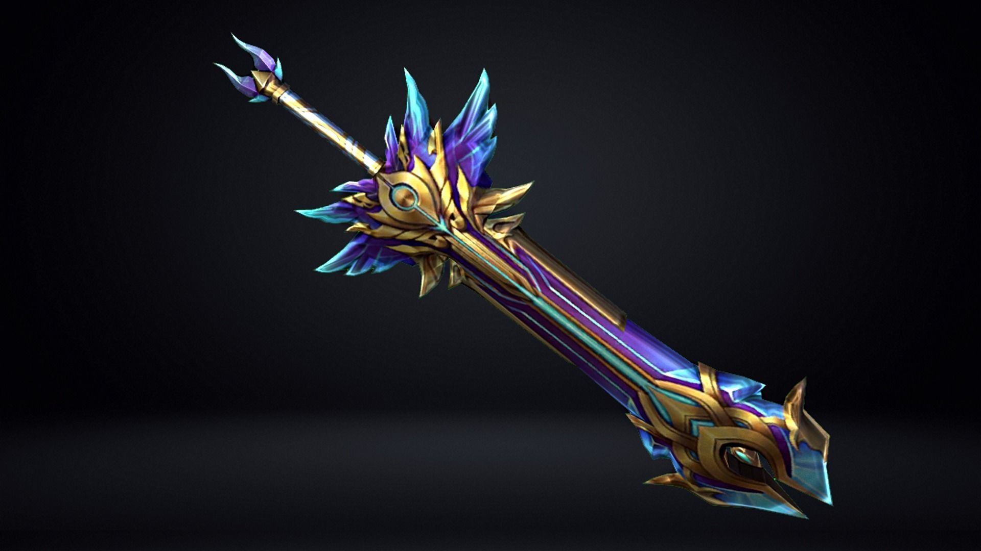 3D model Futuristic Sword VR / AR / low-poly | CGTrader