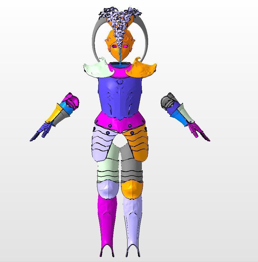 Hoslow Knight Elden Ring Full Body Wearable Armor with Helmet 3D model ...