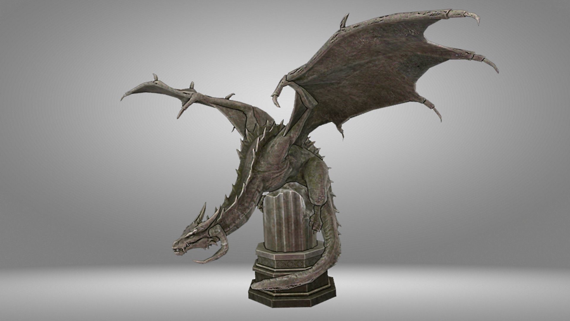 3D model Dragon Sculpture VR / AR / low-poly | CGTrader