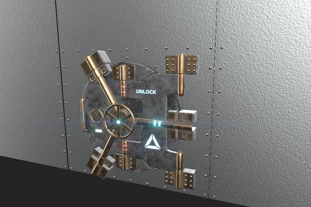 Vault Door 3D model | CGTrader