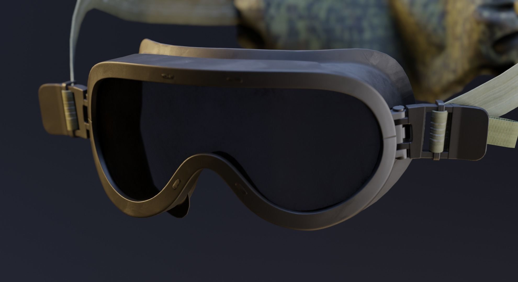 3D model 6B50 Ratnik Combat Goggles VR / AR / low-poly | CGTrader