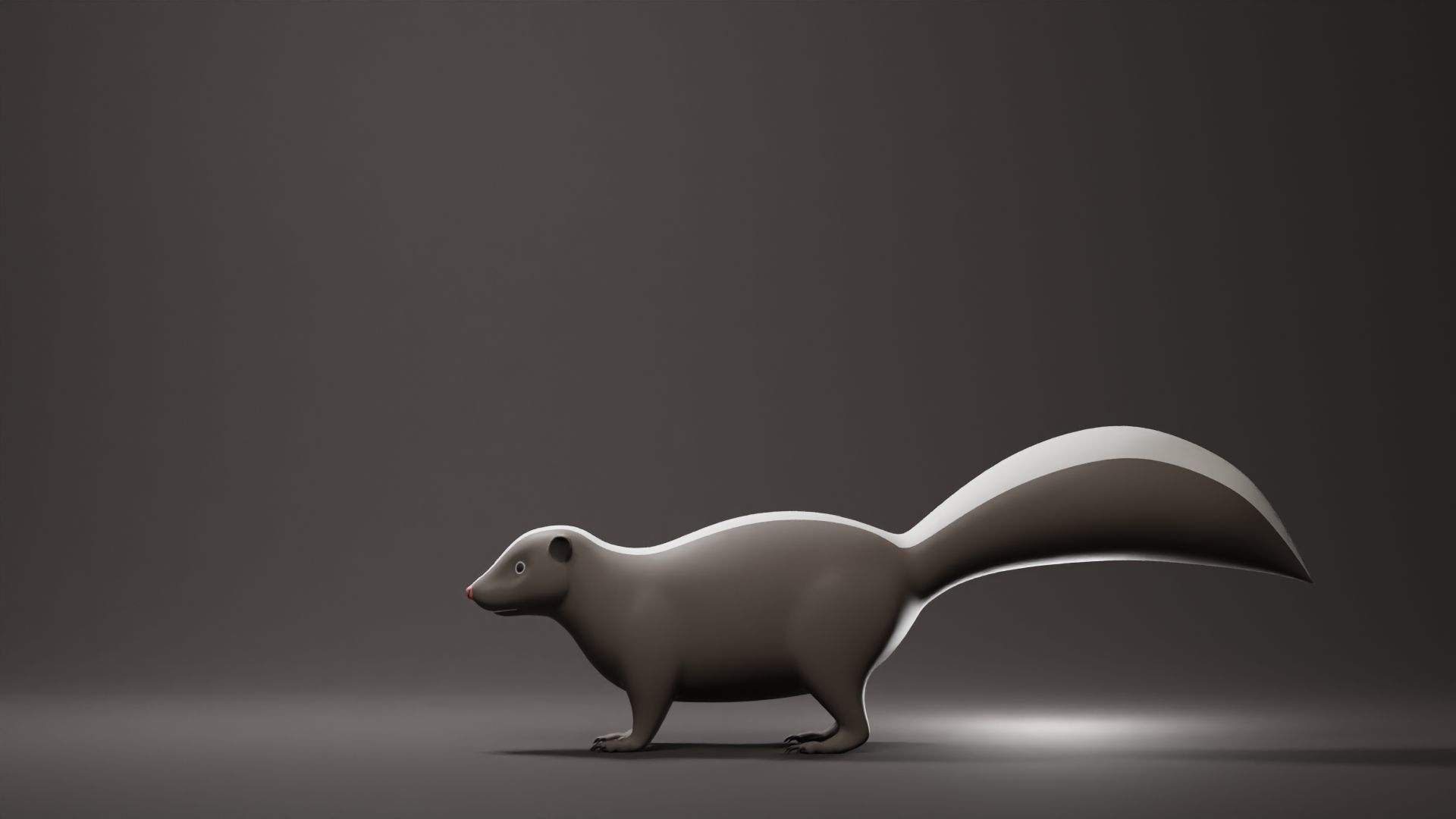 3D model Skunk Base Mesh VR / AR / low-poly | CGTrader