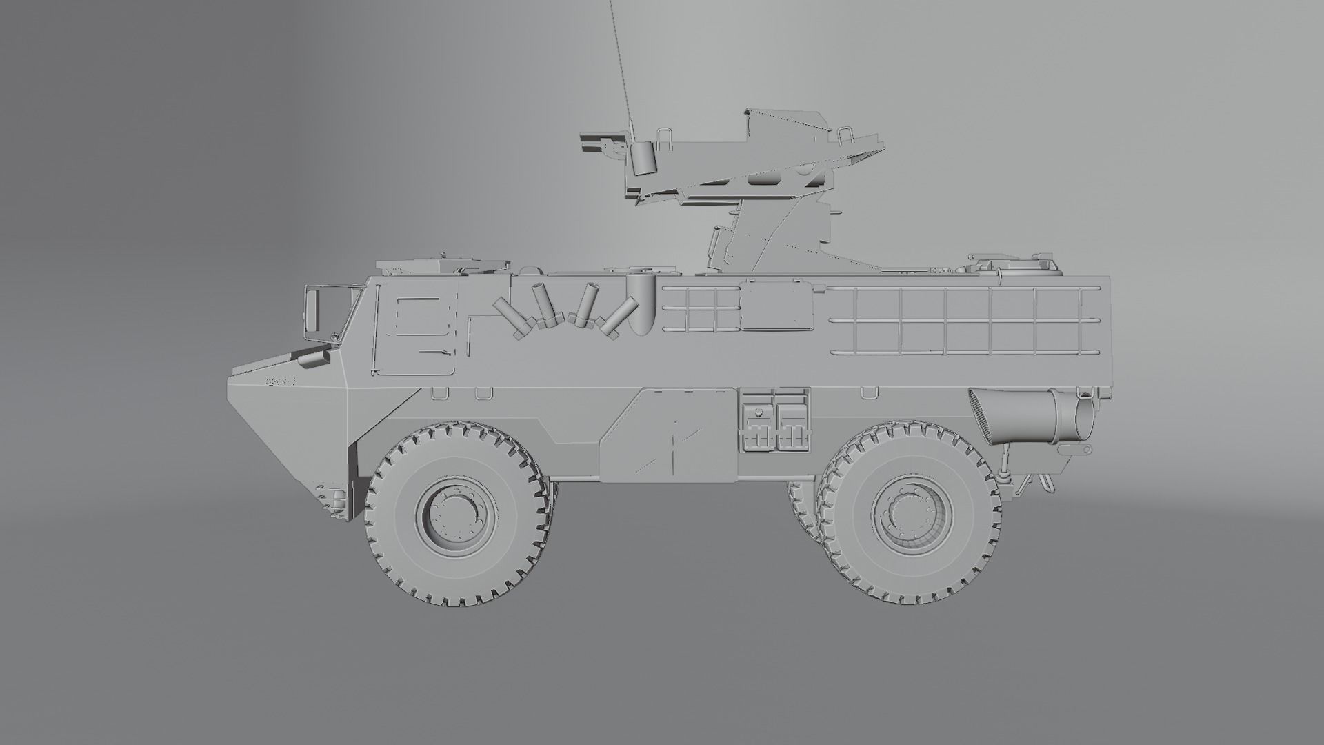 VAB HOT VCAC Mephisto 3D model | CGTrader