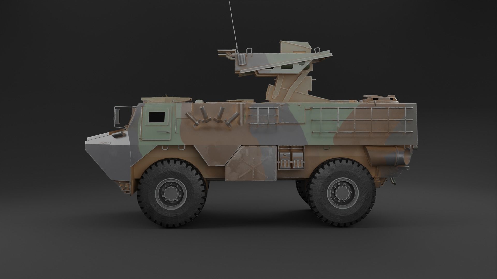 VAB HOT VCAC Mephisto 3D model | CGTrader