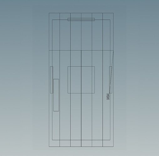 simple elevator model free 3D model | CGTrader
