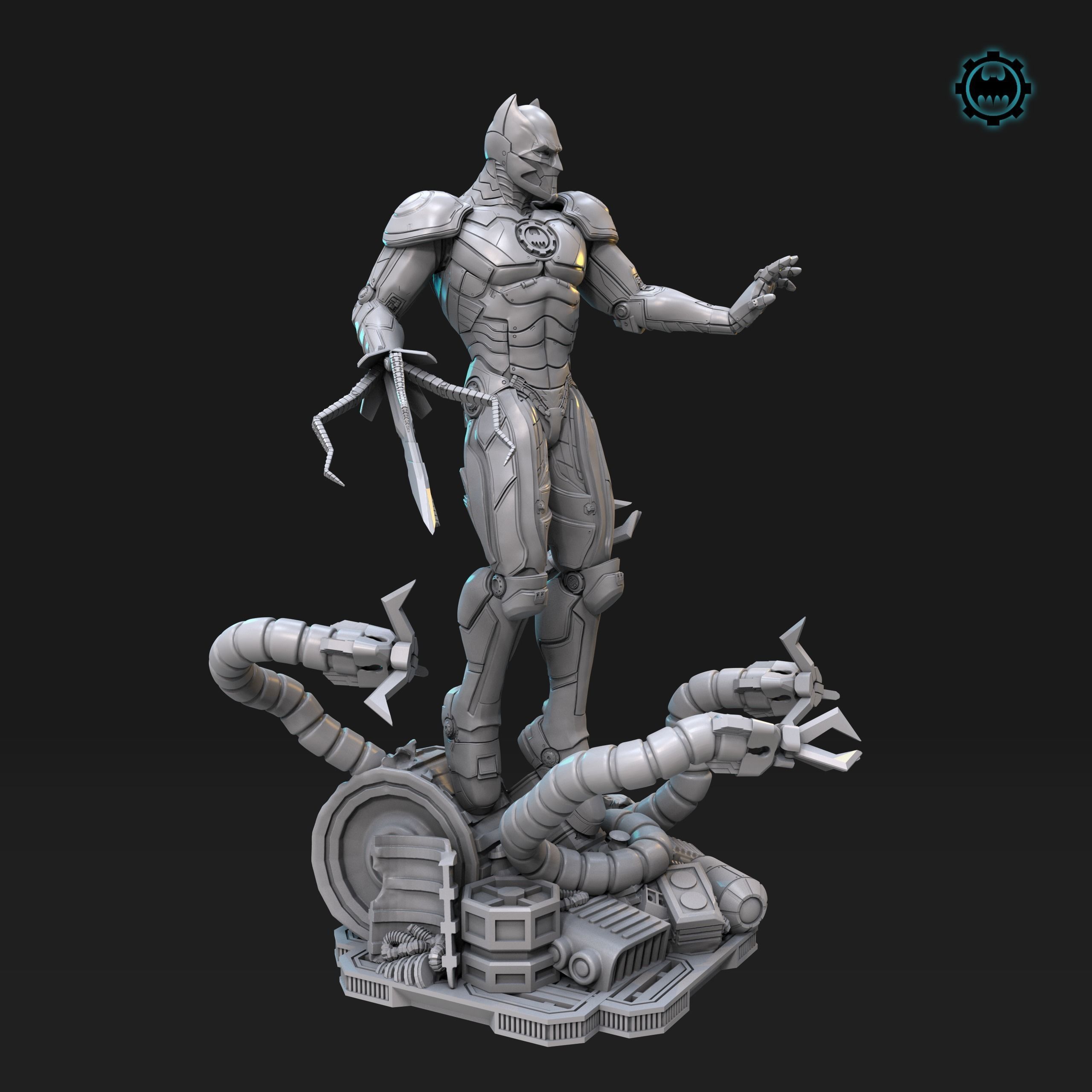 BATMAN - MURDER MACHINE 3D model 3D printable | CGTrader