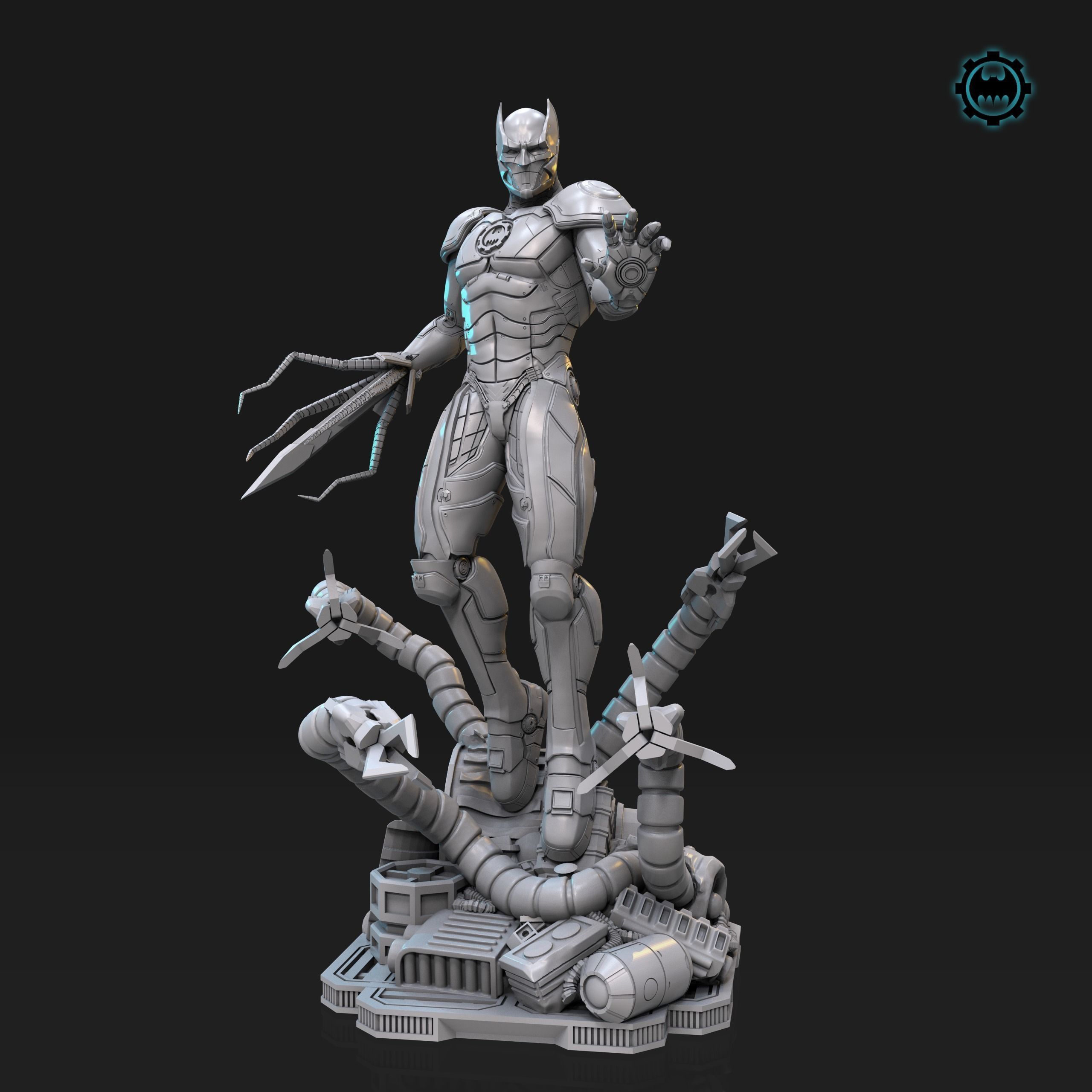BATMAN - MURDER MACHINE 3D model 3D printable | CGTrader