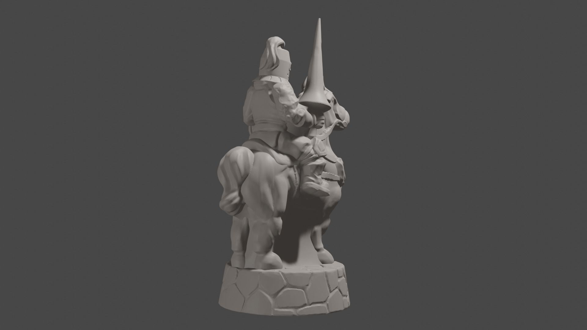 Fantasy human army chess set 2 3D model 3D printable | CGTrader