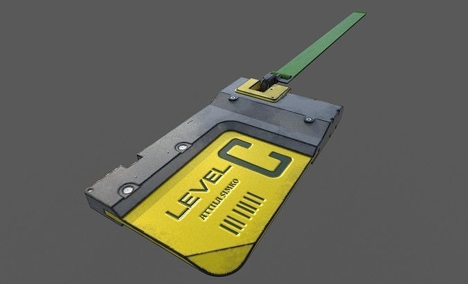 key card 3D model | CGTrader