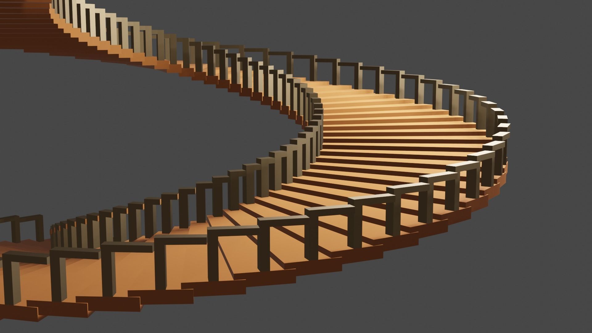 Spiral Stairs free 3D model | CGTrader