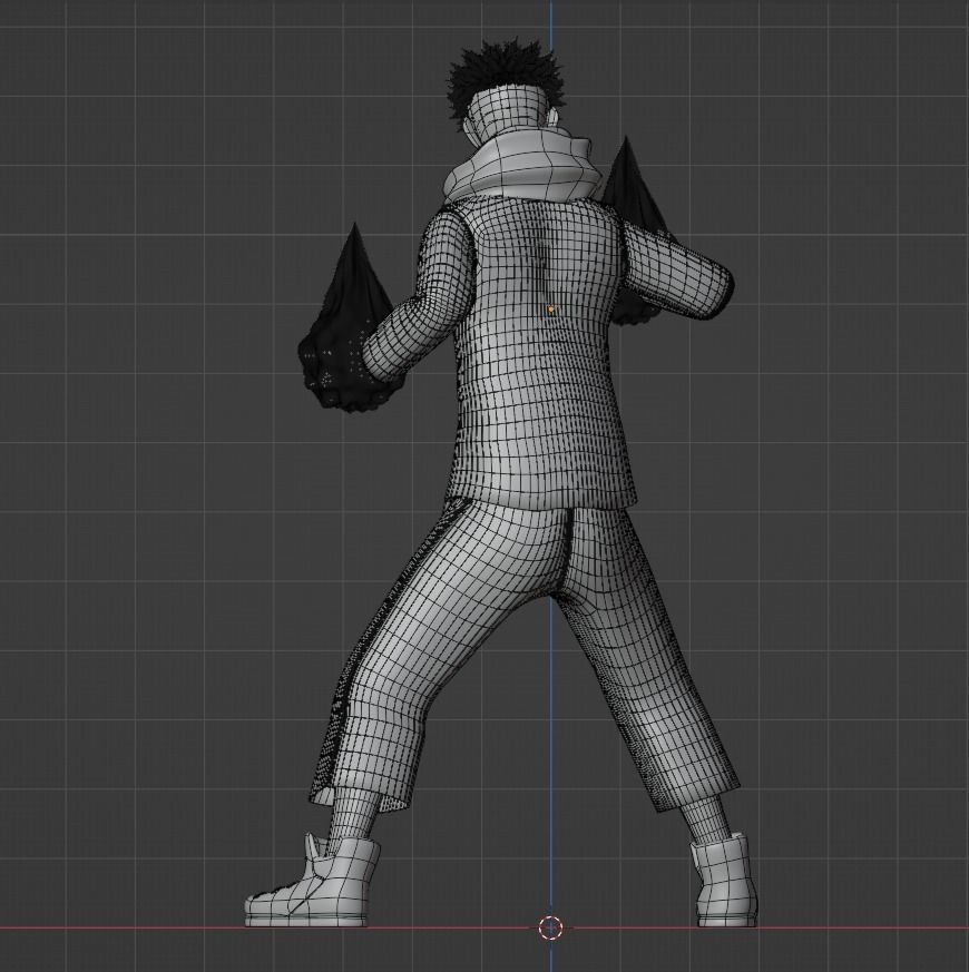 Yuji Itadori - Jujutsu Kaisen 3D model rigged | CGTrader