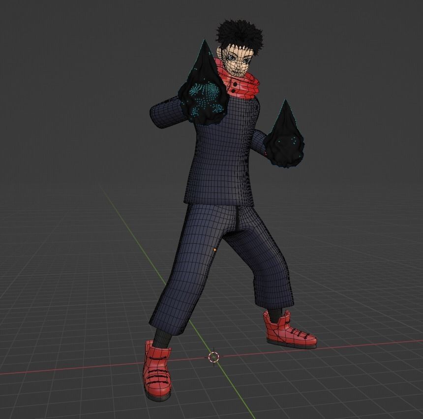 Yuji Itadori - Jujutsu Kaisen 3D model rigged | CGTrader