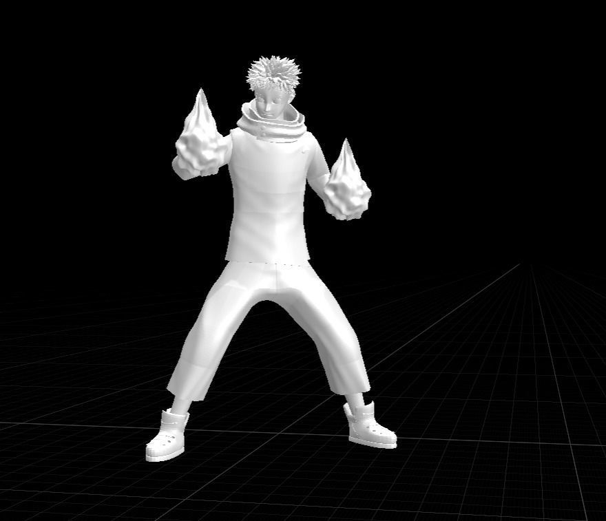 Yuji Itadori - Jujutsu Kaisen 3D model rigged | CGTrader
