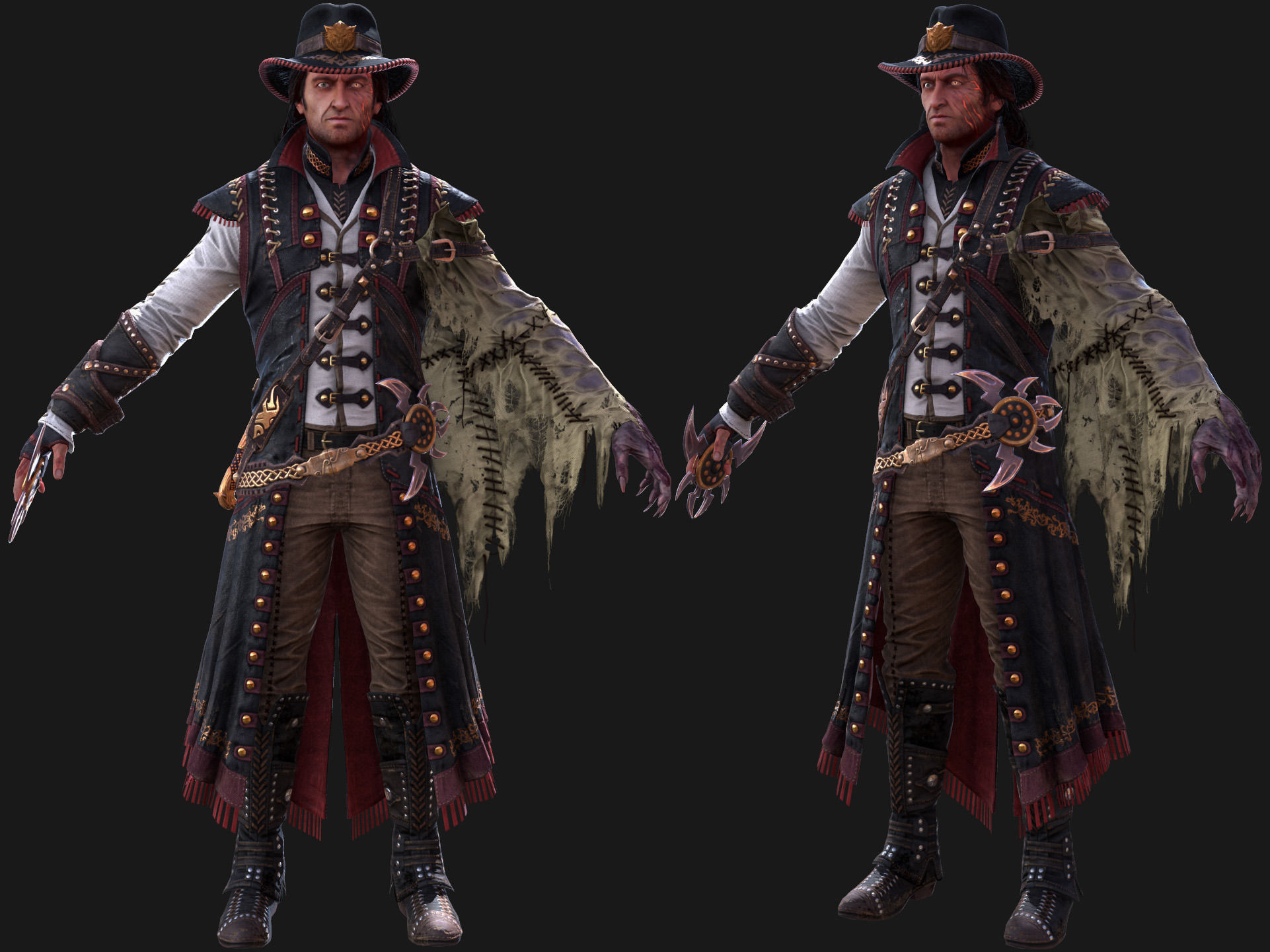 3D model wolf man -1 VR / AR / low-poly | CGTrader