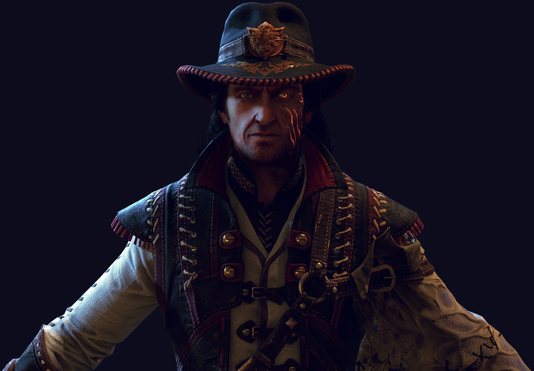 3D model wolf man -1 VR / AR / low-poly | CGTrader