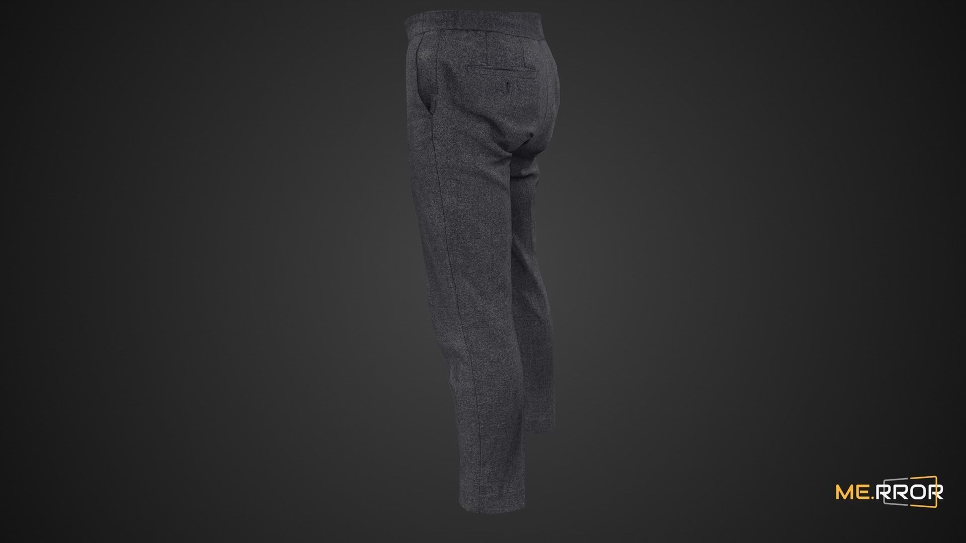 Male Gray Pants 3D model | CGTrader