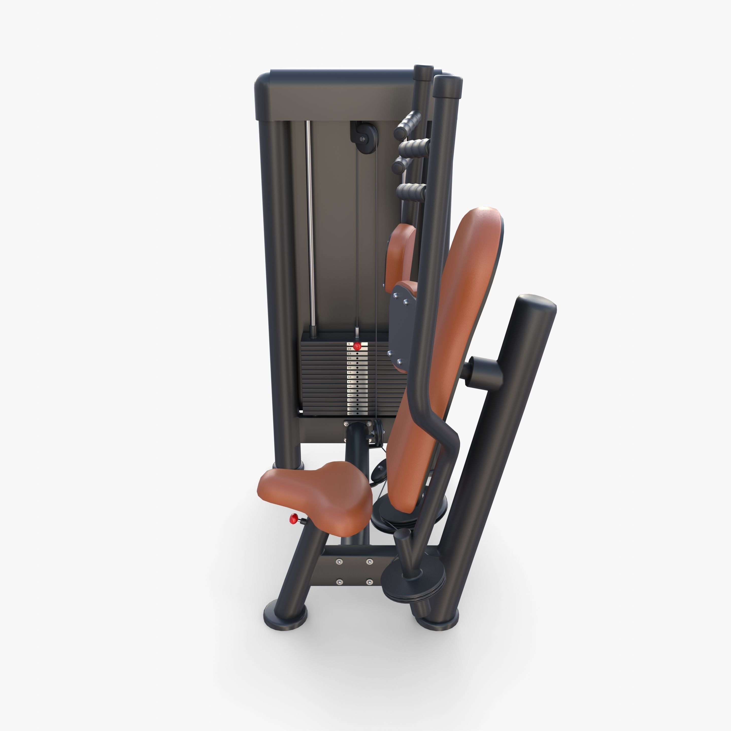 Pec deck machine 3D model | CGTrader