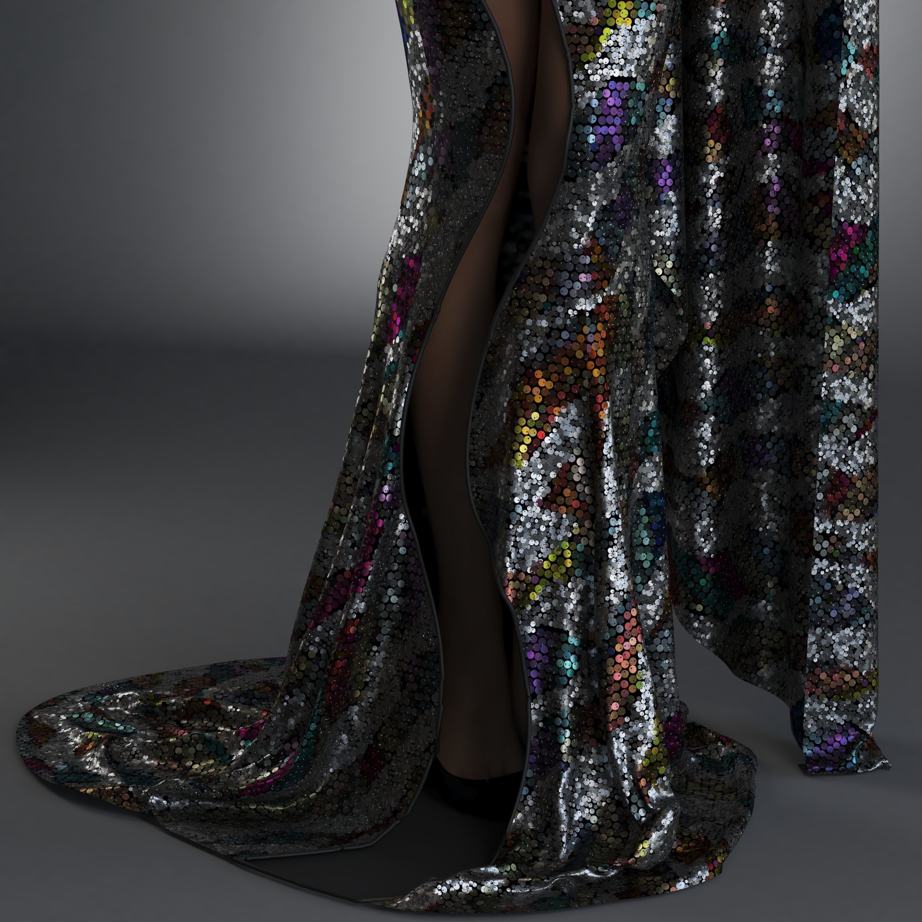 Seven PBR sequin texture 4K and work on all 3D Software Texture | CGTrader