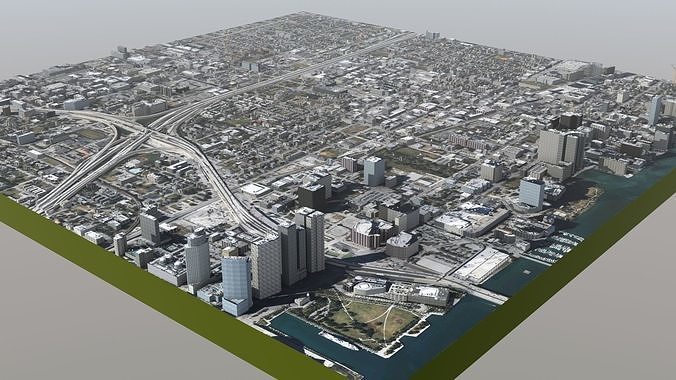 Miami Wynwood District 3D model | CGTrader