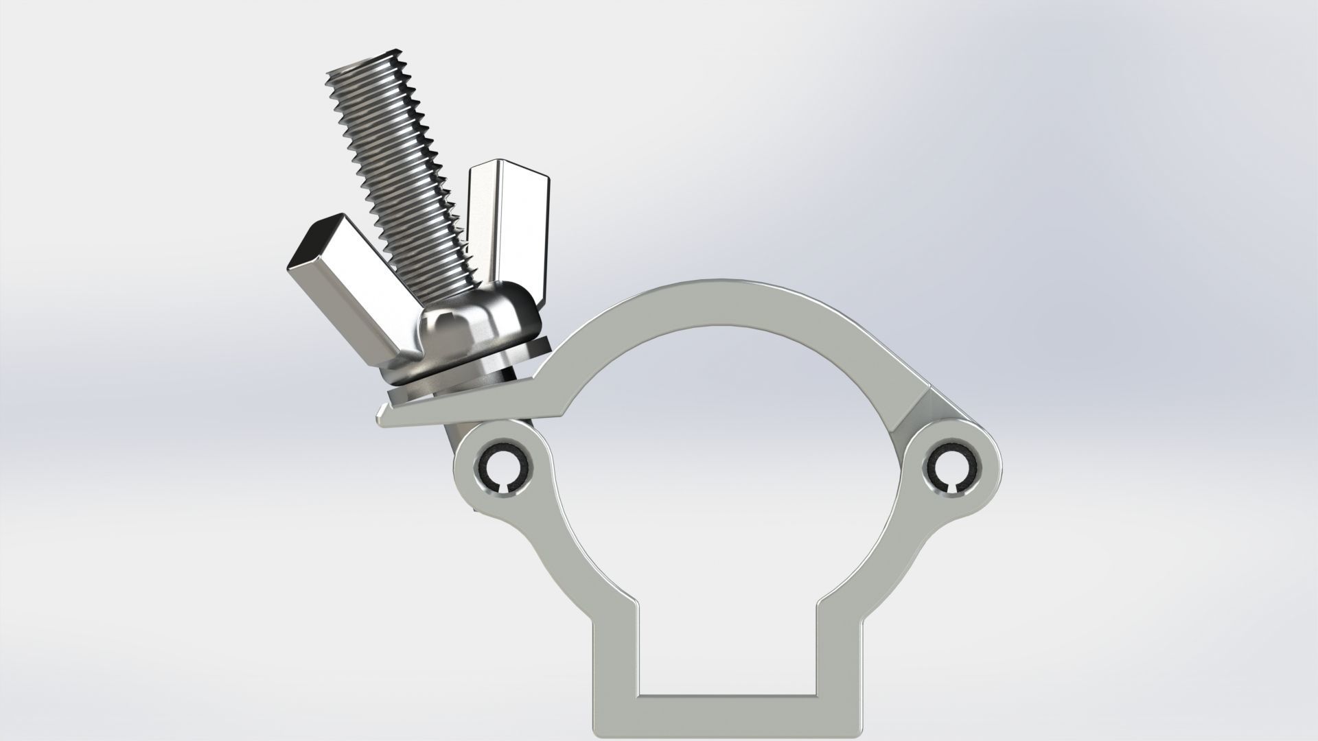 Clamp for pipe 18-20 mm 10 kg 3D model | CGTrader