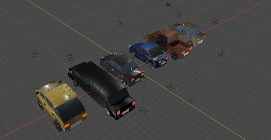 3D model Cars Asset VR / AR / low-poly | CGTrader