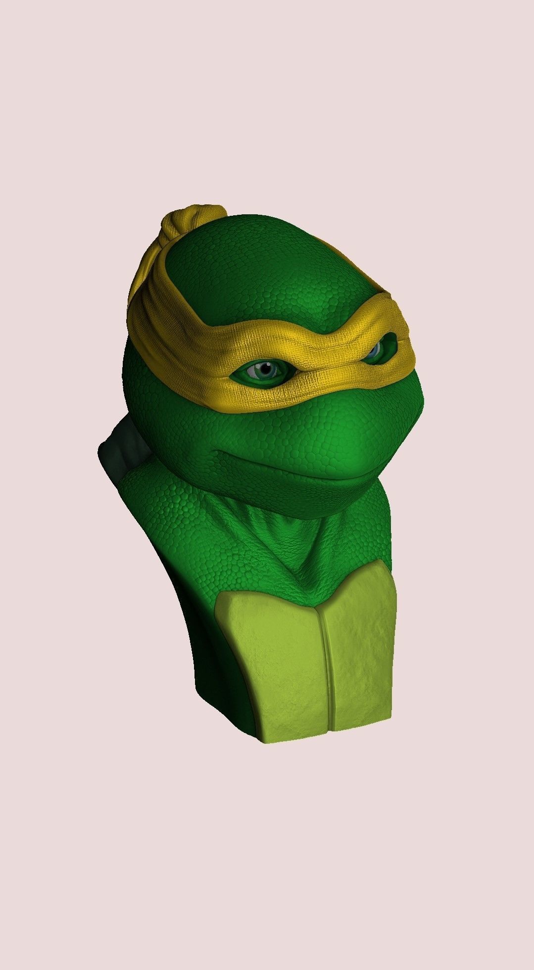 TURTLES 1990 BUSTS FOR 3D PRINT STL 3D model 3D printable | CGTrader