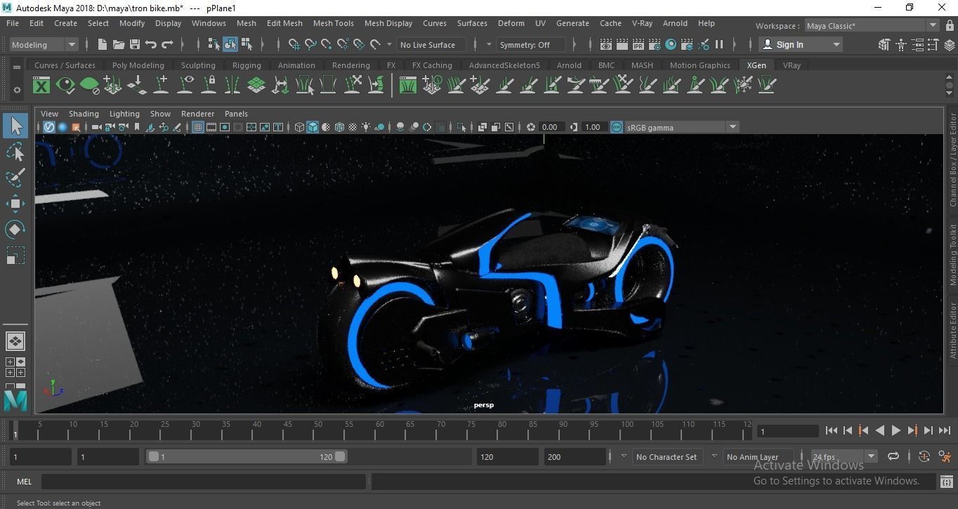 3D model Sci-Fi Tron Bike 3D Model - Perfect for Gaming VFX and Film VR / AR / low-poly | CGTrader