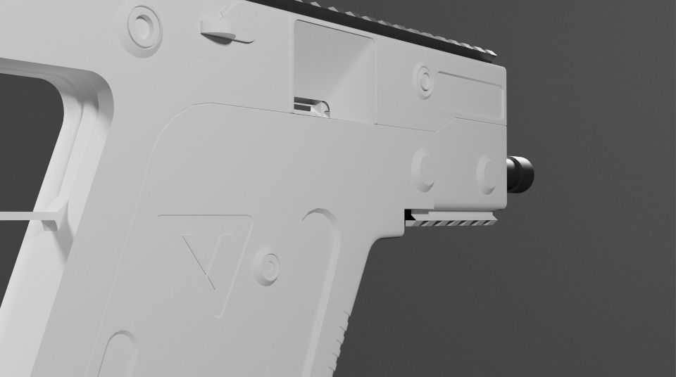 kriss vector 3D model | CGTrader