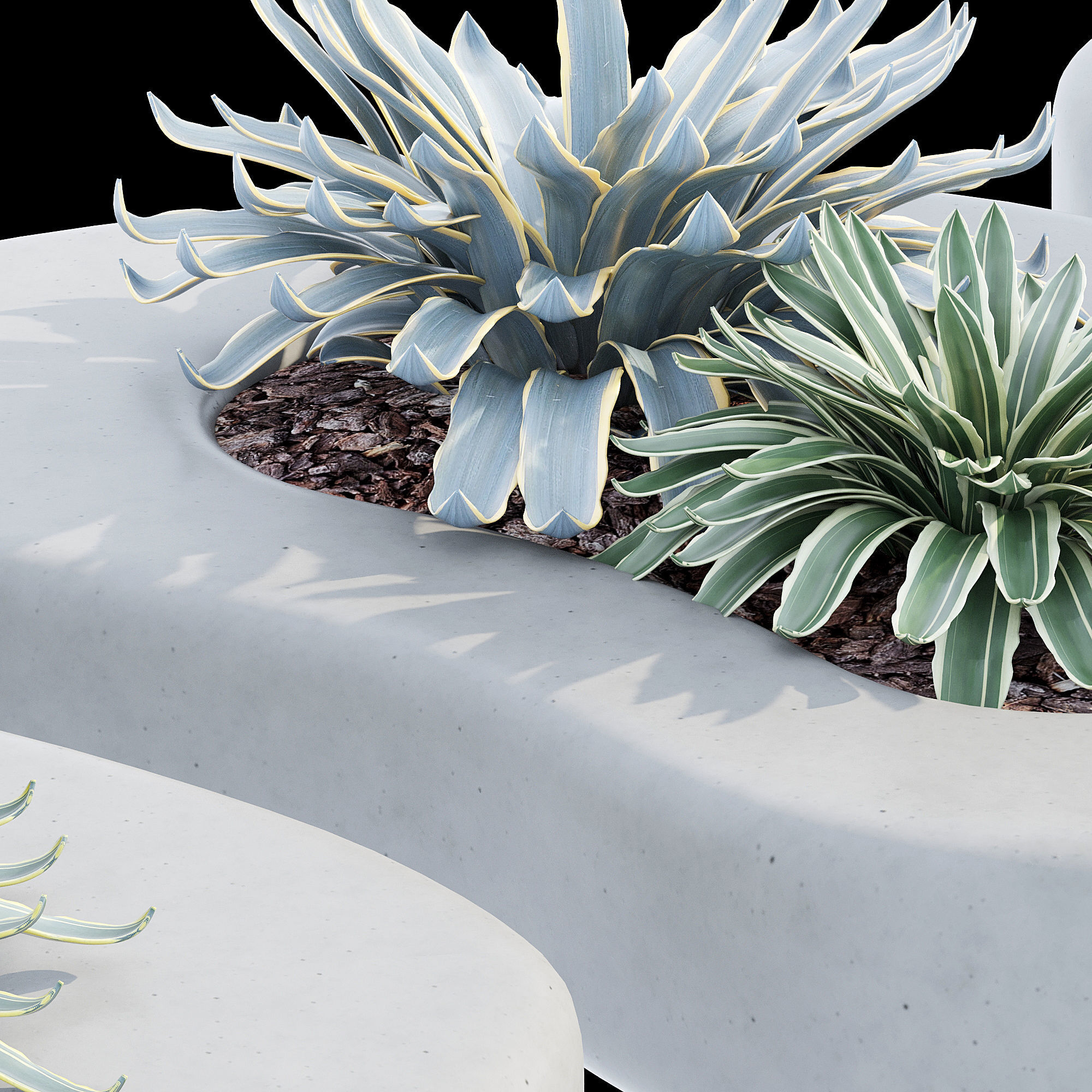 Cell forms 3D model | CGTrader